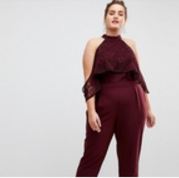 ASOS Curve | Dresses | Nwt Asos Curve Jumpsuit | Poshmark